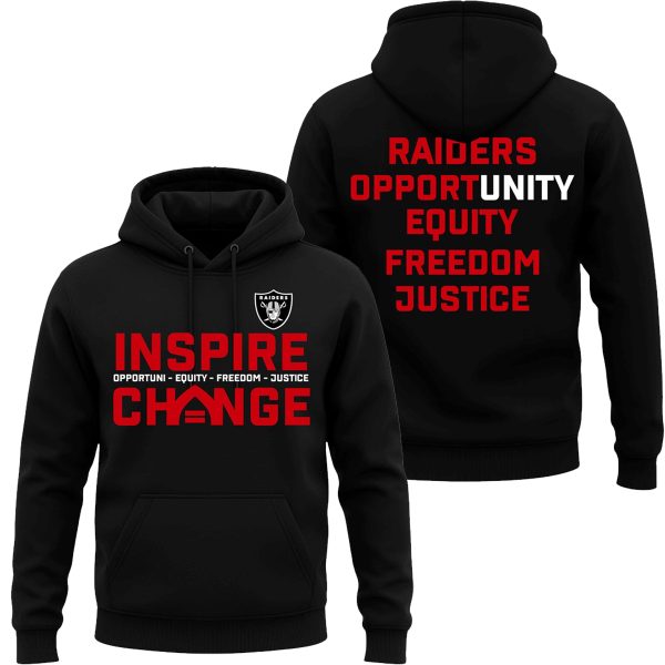 Raiders 2025 Inspire Change Hoodie - GullClothes