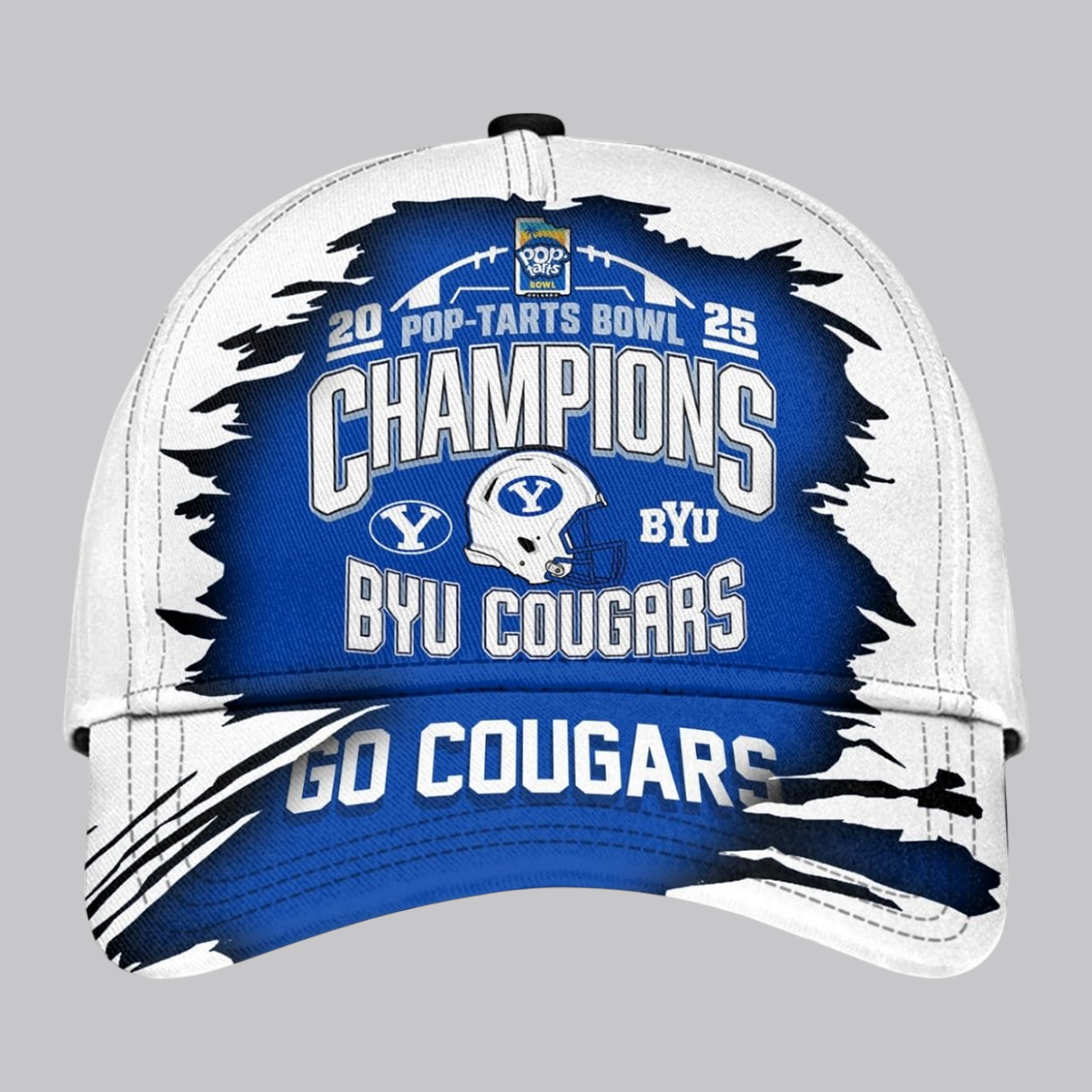 BYU Cougar 2025 Pop-Starts Bowl Champions Classic Cap - GullClothes